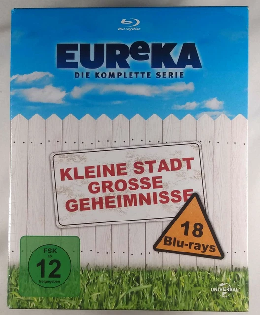 EUREKA: THE COMPLETE SERIES Sealed BLU-RAY Set Seasons 1-5 Syfy GERMAN ...