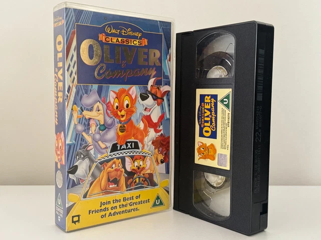 OLIVER & COMPANY - Walt Disney Classics - PAL VHS Video Tape (T179) £2. ...