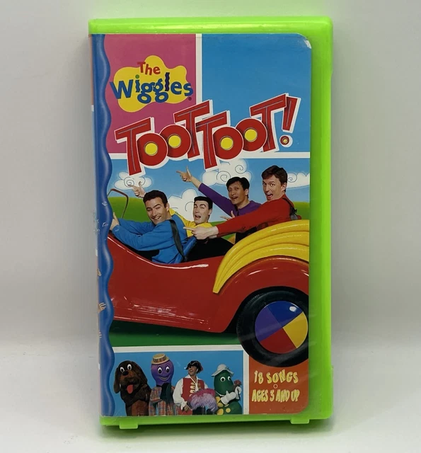 THE WIGGLES TOOT Toot VHS 2000 Video Tape Original Cast Kids Songs VTG ...