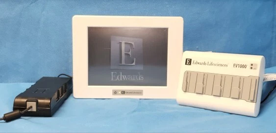 EDWARDS LIFESCIENCES EV1000M Monitor + Databox DV100DB EV1000 $75.00 ...