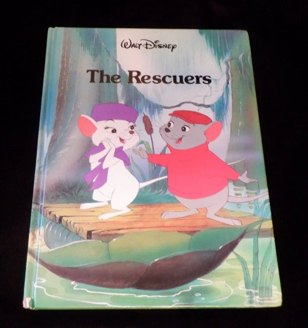 THE RESCUERS WALT Disney Gallery Books Twin Books 1989 Hardcover Nice ...