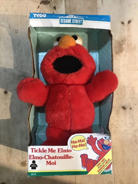 SESAME STREET - The Original Tickle Me Elmo Plush Toy 1996 Rare ...