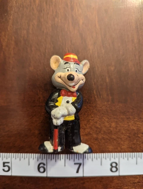 1994 CHUCK E Cheese ShowBiz Pizza Tuxedo PVC Figure - RARE, cool ...