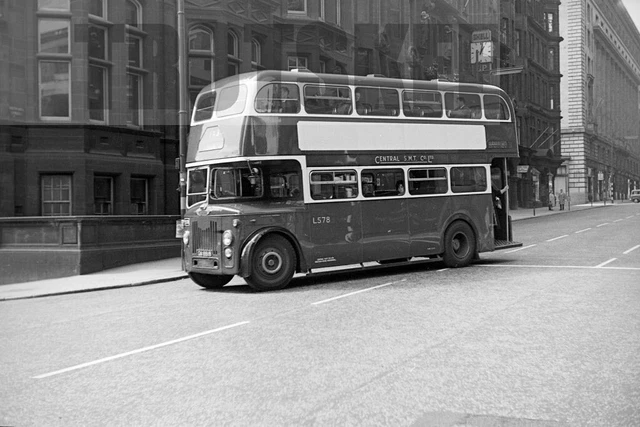 35MM NEGATIVE CENTRAL SMT Leyland Titan Alexander L578 GM8818 Glasgow ...