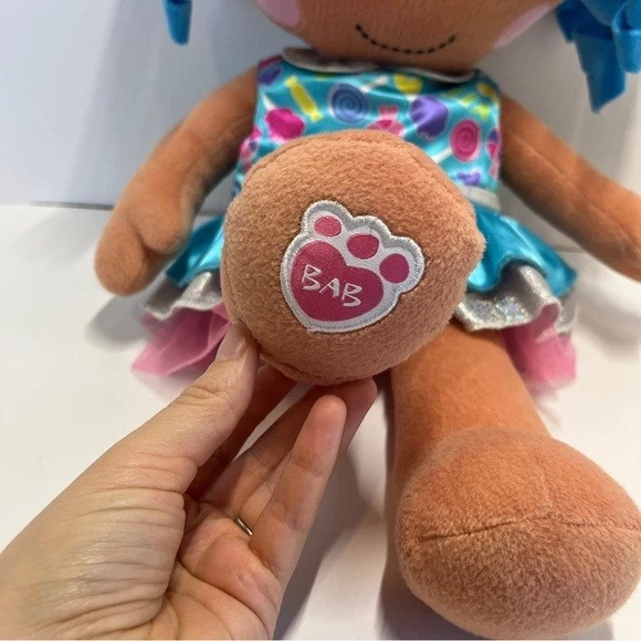 LALALOOPSY PLUSH DOLL Build-A-Bear Workshop BABW Fluff 'N Stuff Mittens ...