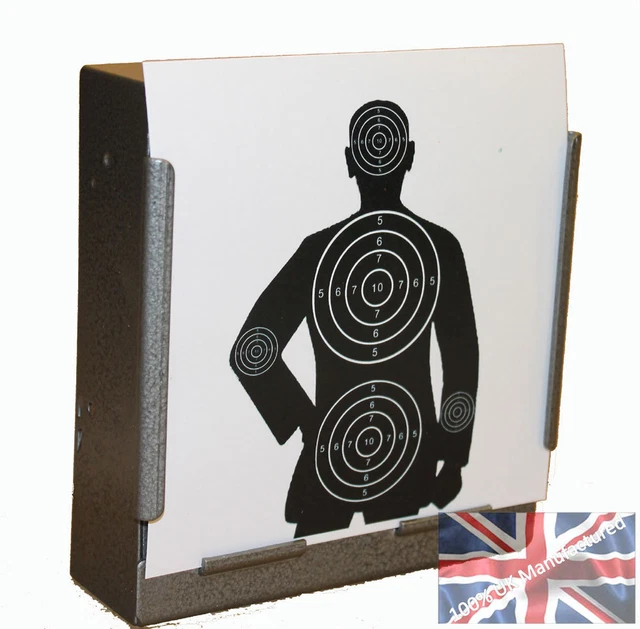 100 AIR RIFLE Training Paper Targets 14cm Pistol Gun (100gsm uk made £9 ...