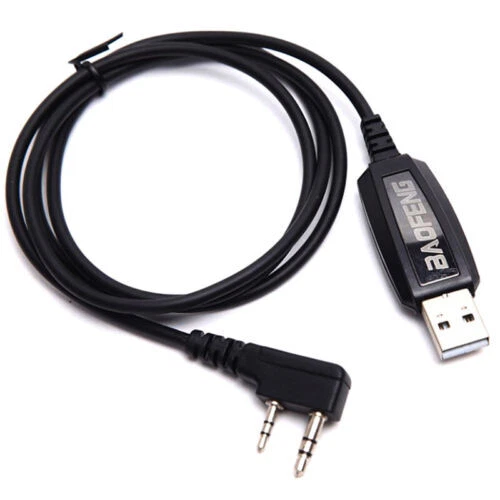 USB PROGRAMMING CABLE UV-5R CB Radio Walkie Talkie Coding Cable K Port ...