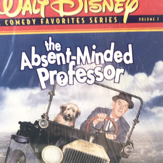WALT DISNEY FILM Classics Absent-Minded Professor VHS Colorized Comedy ...