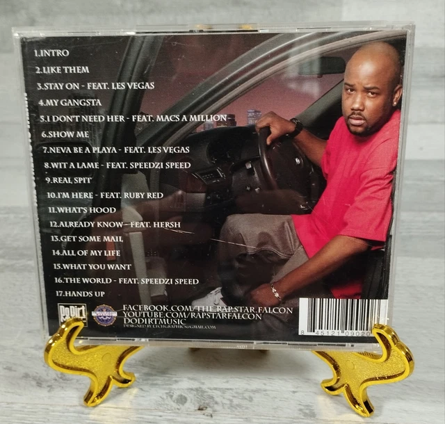 RAP STAR FALCON - The Streets Is Talkin CD 2015 Hip Hop Gangsta Thug ...