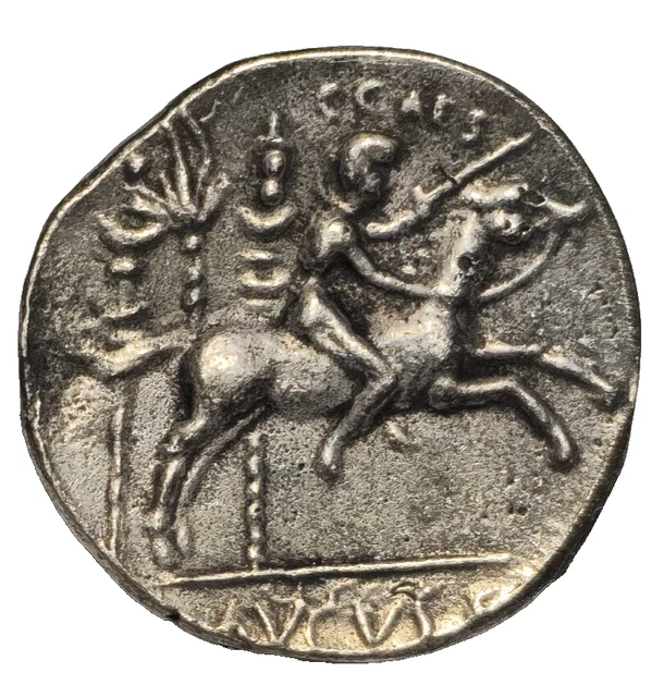 EXTREMELY RARE ANCIENT Roman Denarius Coin Augustus Octavian-2.4 Gr-16 ...