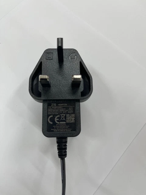 ORIGINAL ZTE SWITCHING Power Supply STC-A1215C55-C 12V 1.5A Router Wall ...