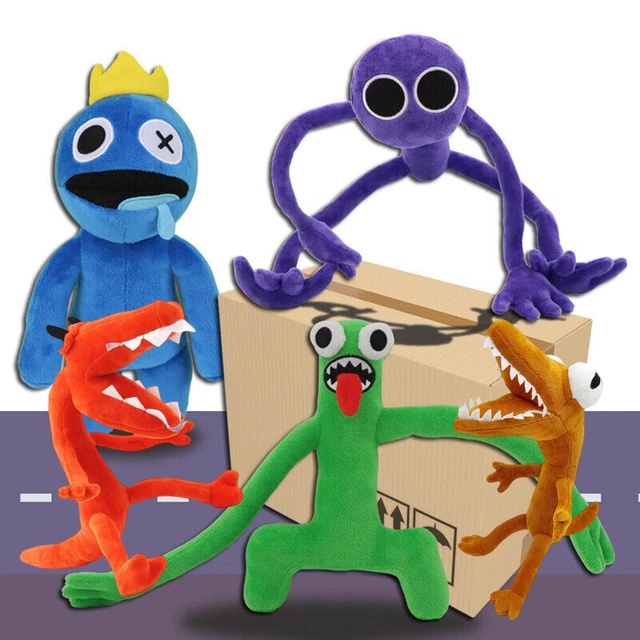 ROBLOX RAINBOW FRIENDS Game Plush Toy TV Box Stuffed Doll Kids ...