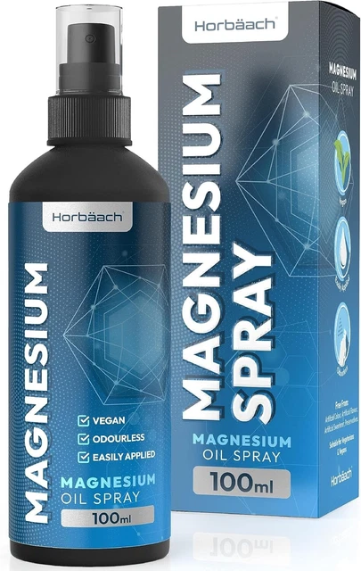 MAGNESIUM SPRAY FOR Restless Legs, Muscles, Sleep | 100ml | Magnesium ...