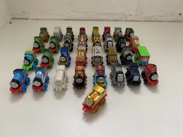THOMAS THE TANK Engine & Friends Mattel Minis Toy Trains Bundle 33x ...