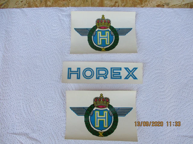 HOREX TANKWAPPEN SCHRIFTZUG Wasserschiebebilder,Motorrad,Oldtimer EUR ...