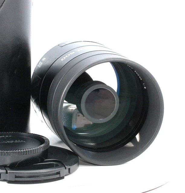 MINOLTA AF REFLEX 500mm f/8 Telephoto Mirror Lens Sony A Mount [Exc+ ...