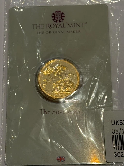 2026 BULLION Half Gold Sovereign Royal Mint COA in Blister £996.10 - PicClick UK