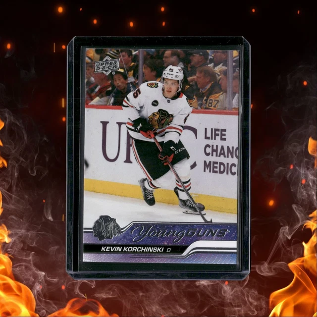 2023-24 UPPER DECK Young Guns Kevin Korchinski Rookie #486 EUR 0,67 ...