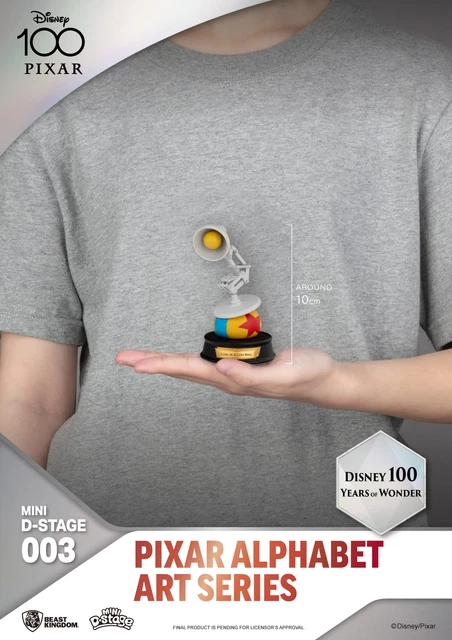 MINI DS DISNEY 100 Yeras Pixar Alphabet Mini Figura Beast Kingdom EUR ...