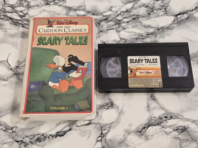 WALT DISNEY HOME Video - Cartoon Classics Volume 3 - Scary Tales (VHS ...