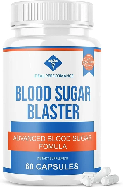 BLOOD SUGAR BLASTER Pills Supplement Reviews Vitality Nutrition (60 ...