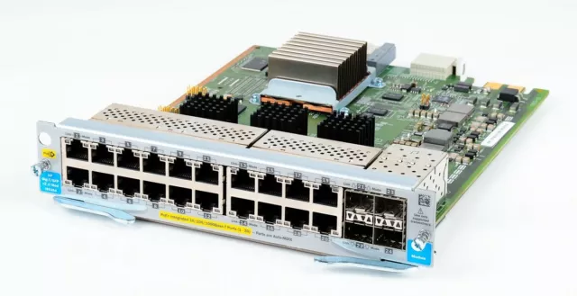 HP PROCURVE J9535A 20-Port Gigabit PoE+ 4-Port SFP v2 ZL Switch ...