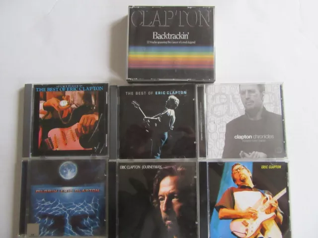 ERIC CLAPTON GREATEST Hits CD Collection - Backtrackin`, Timepieces ... ERIC CLAPTON GREATEST Hits CD Collection - Backtrackin`, Timepieces ...