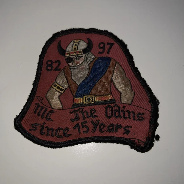 MC PATCH AUFNÄHER Kutte Motorcycle Club Mf Patches Vest Bones Hells ...