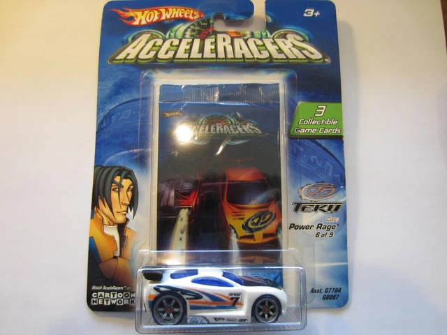 HOTWHEELS CARTOON NETWORK Acceleracers Teku Power Rage #6 Of 9 Mip W ...