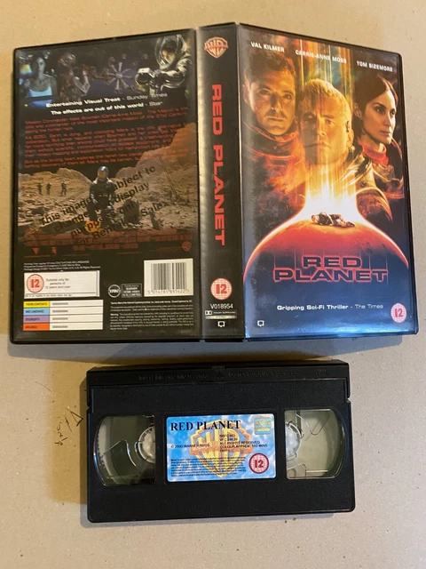 RED PLANET Val Kilmer VHS Pal Video Ex rental big case £11.12 - PicClick UK