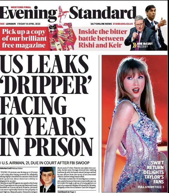 TAYLOR SWIFT ERAS Tour Tampa Florida Coronation Metallica R Armitage ...