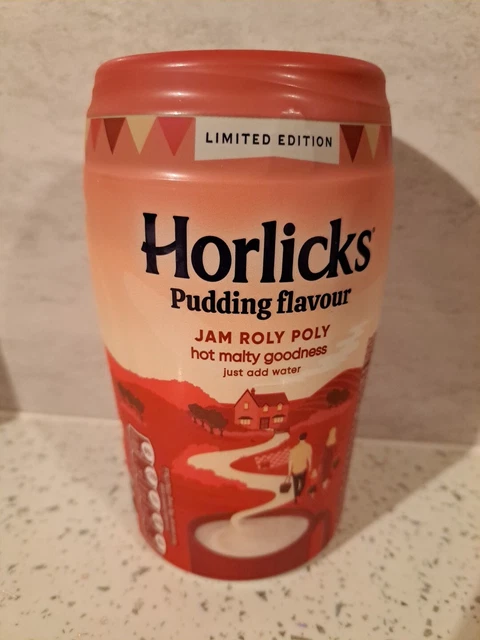HORLICKS LIMITED EDITION Jam Roly Poly Pudding Flavor 270g Malted Drink ...