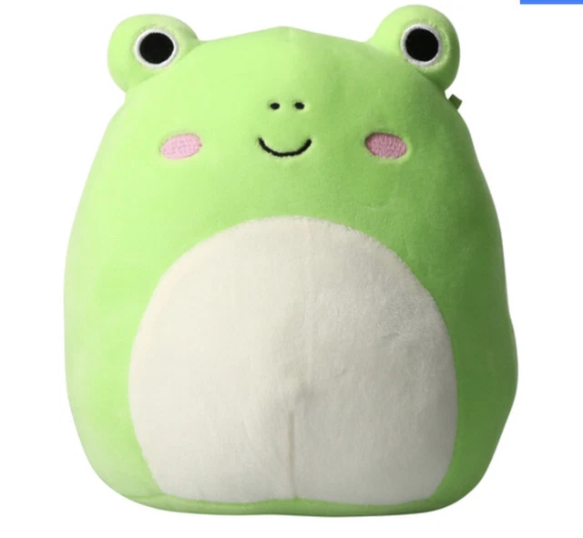 KELLYTOY SQUISHMALLOW 7-8& Wendy The Frog Plush Toy - Green Ships Next ...