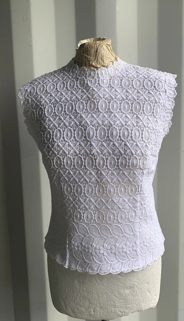 1960S MOD GO go Top Crochet Pattern Size 8 £30.00 - PicClick UK