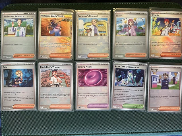 POKÉMON TCG PRISMATIC Evolutions 10 Trainer Card Pokeball Reverse Holo ...