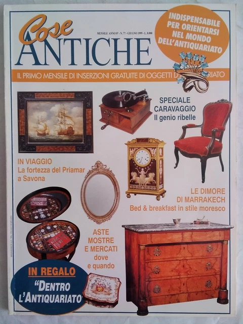 COSE ANTICHE 77 antiquariato fortezza priamar savona battista dimore storiche EUR 1,99 - PicClick IT