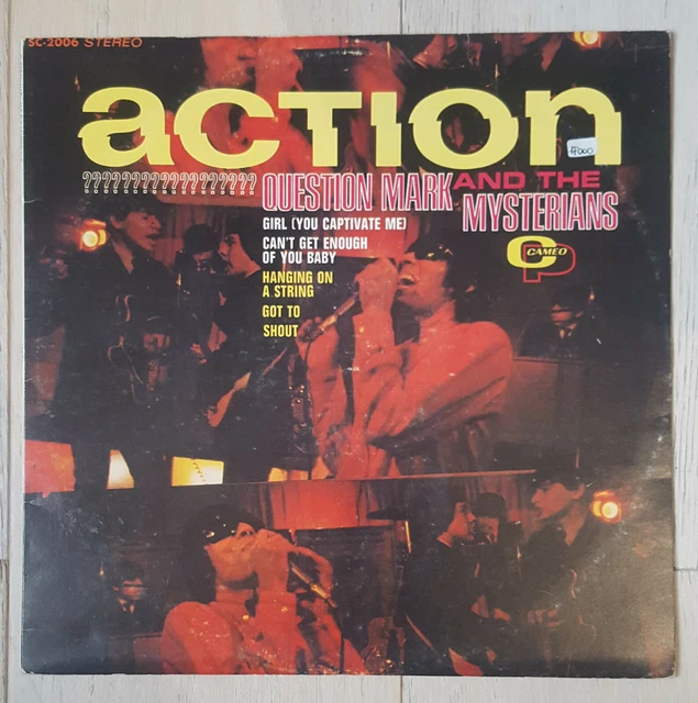 QUESTION MARK AND The Mysterians - Action - Vinyl LP, New & Sealed EUR ...