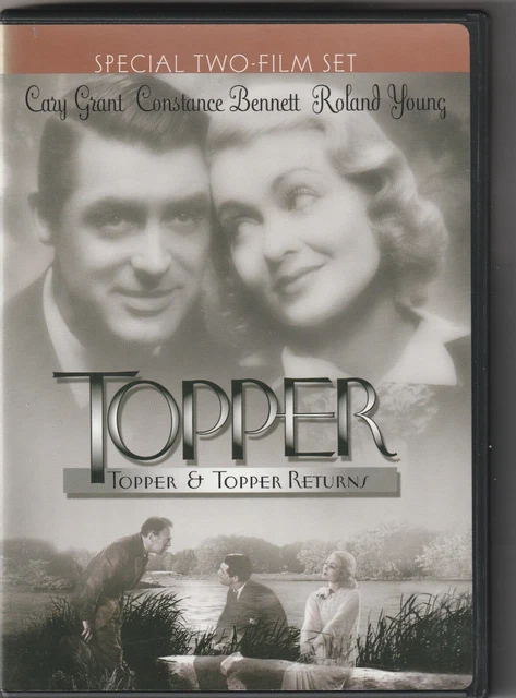 TOPPER & TOPPER Returns 2 Film Dvd Region One Ntsc Cary Grant Constance ...