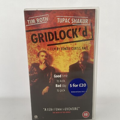 GRIDLOCK'D (VHS/SUR, 1999) Tim Roth, Tupac Shakur £9.99 - PicClick UK