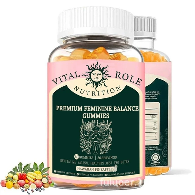 1PC .VITAL SOURCE Feminine Balance Gummies Nutrition Premium Bottle New £15.91 - PicClick UK