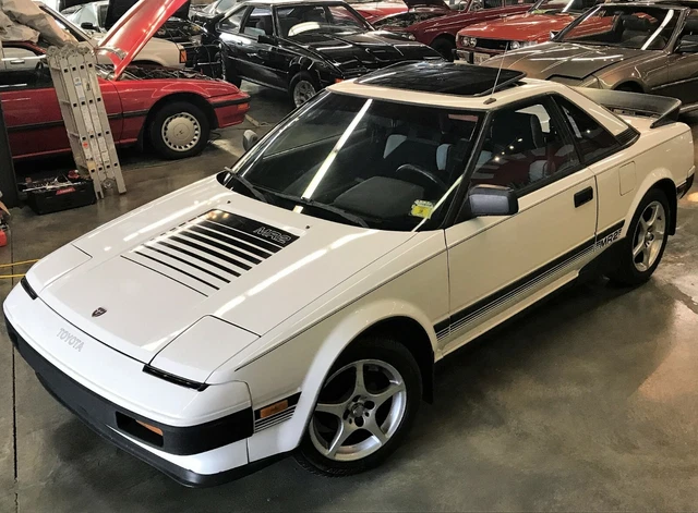 TOYOTA MR2 MK1 RARE MK1a SIDE & BONNET STRIPES / DECALS / STICKERS ...
