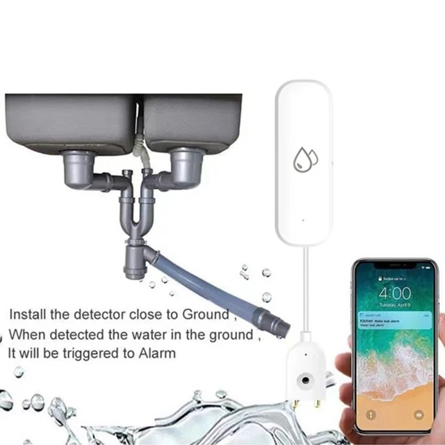 QUICK RESPONSE AND Notification with a WiFi Water Leak Sensor for Tuya ...