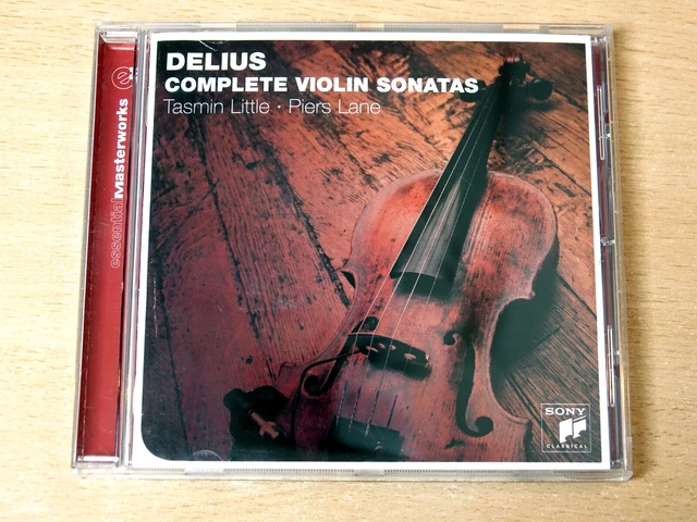 EX/EX !! DELIUS : Complete Violin Sonatas/2009 CD Album/Tasmin Little ...