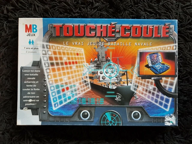JEU DE SOCIÉTÉ BATAILLE NAVALE TOUCHÉ COULÉ MB 1999 EUR 28,00 - PicClick FR