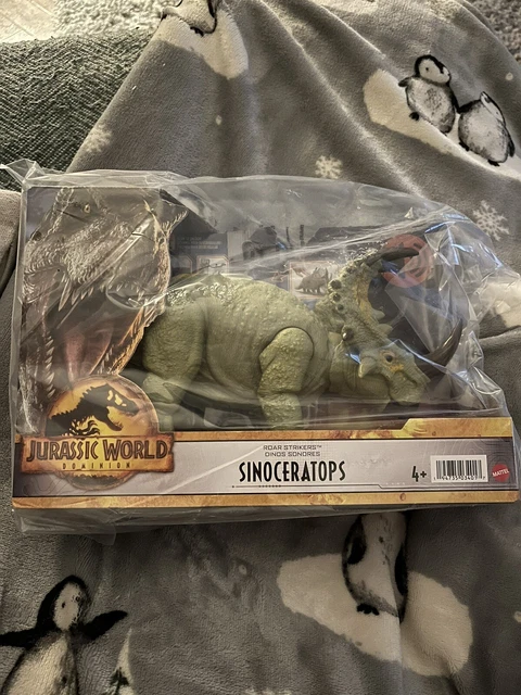 JURASSIC WORLD DOMINION Roar Strikers Sinoceratops Dinosaur Toy Brand ...