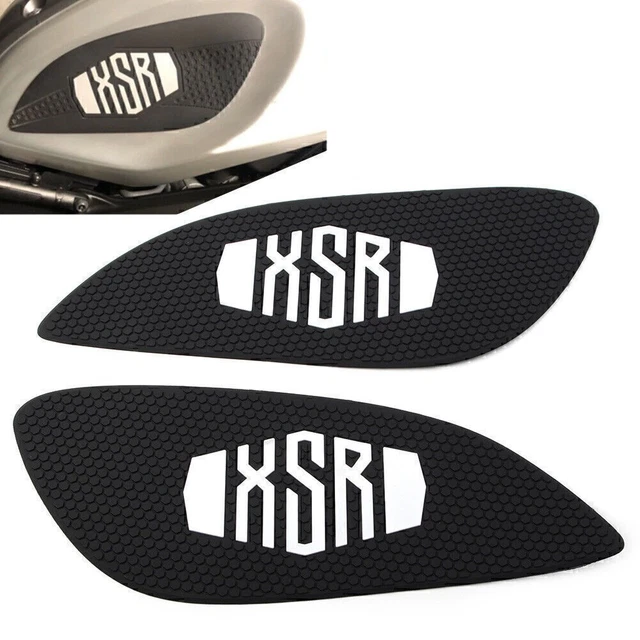 FOR YAMAHA XSR155 Black Slip Sticker Traction Side Gas Fuel Tank Pad ...