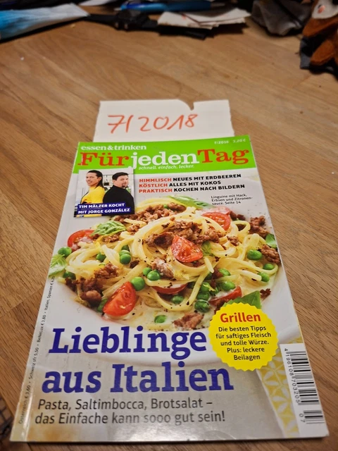 ESSEN & TRINKEN Für jeden Tag 7/2018: Tim Mälzer Rezepte Lieblinge aus ...