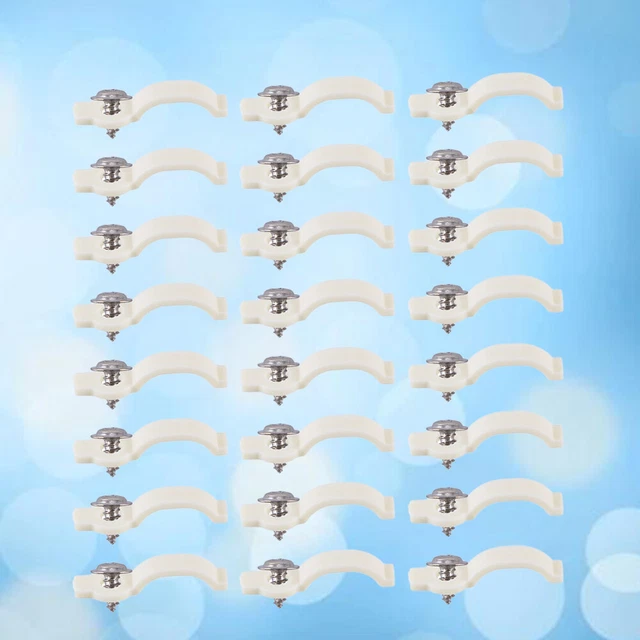 200 PCS LED Strip Mounting Clips Retaining Clip Led Strip Light £8.45 ...