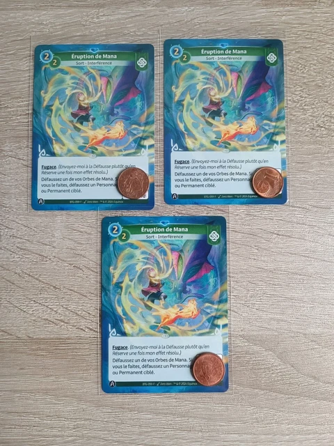CARTE ALTERED TCG - Eruption de Mana - Lot de 3 - Rare - BTG 059 F -KS éd.- Muna EUR 15,00 ...