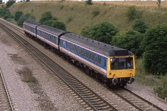 BRITISH RAIL L129 Class 121 Bubble Car DMU Railway Photo - Network ...